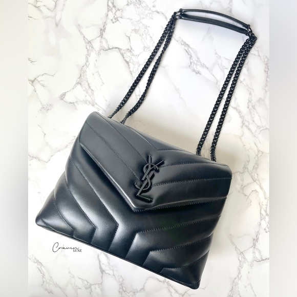 Saint Laurent | Bags | New Saint Laurent Ysl Loulou Small Leather ...